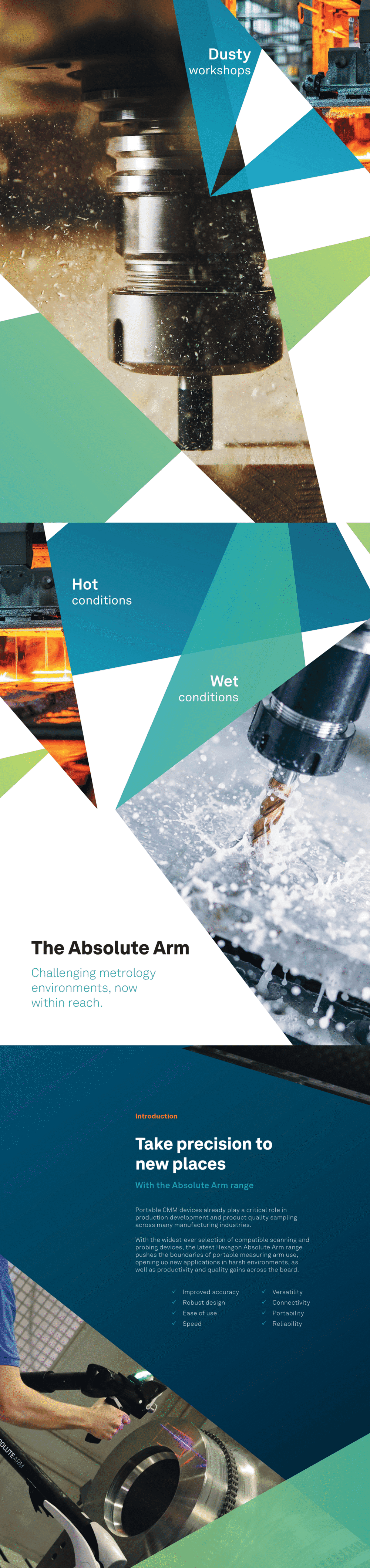 Hexagon Absolute Arm 7-Axis | Portable Measuring Arms