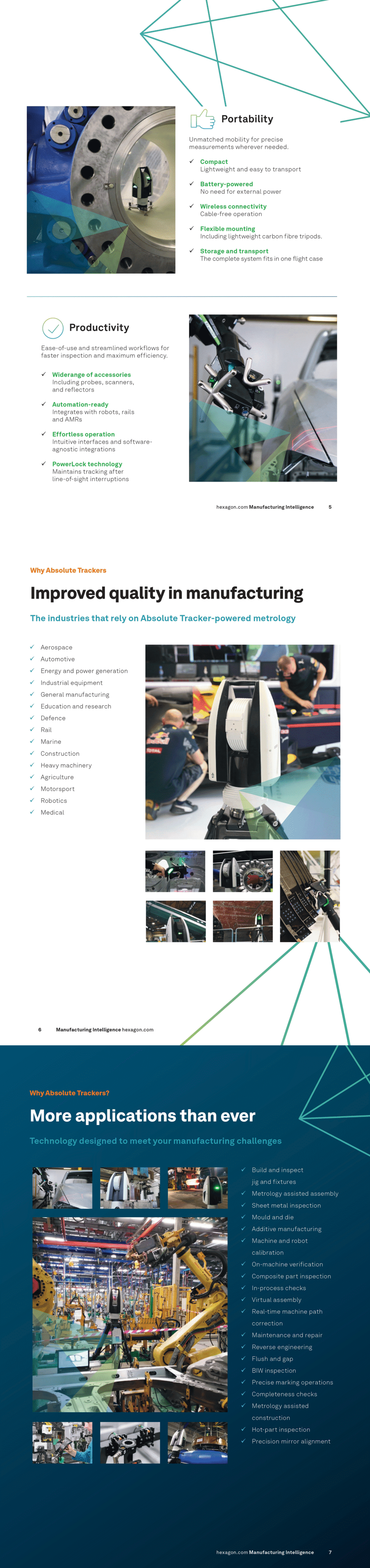 Hexagon Leica Absolute Tracker AT500 | Laser Tracker Systems