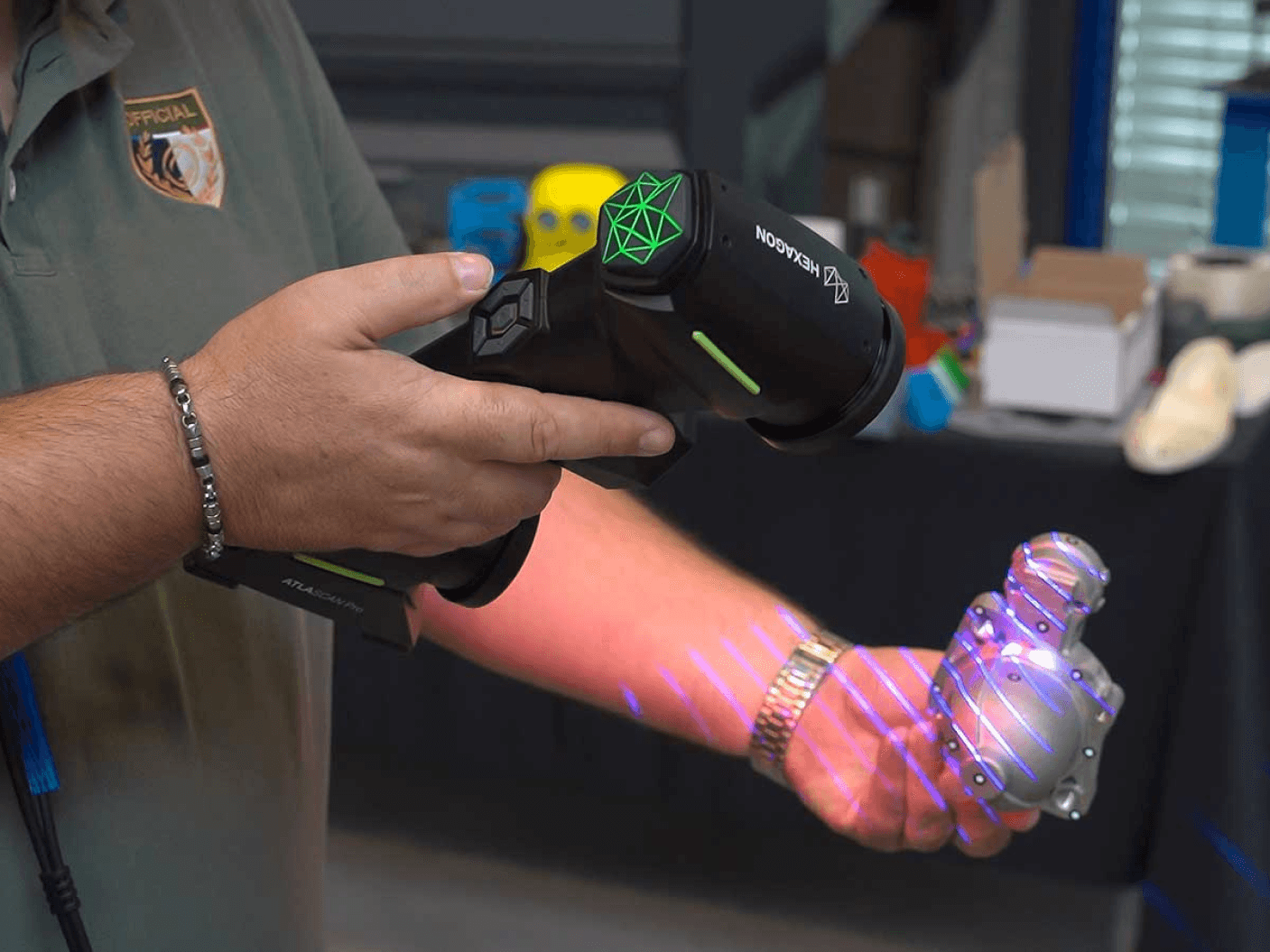 Hexagon ATLASCAN Pro | Handheld 3D Laser Scanners